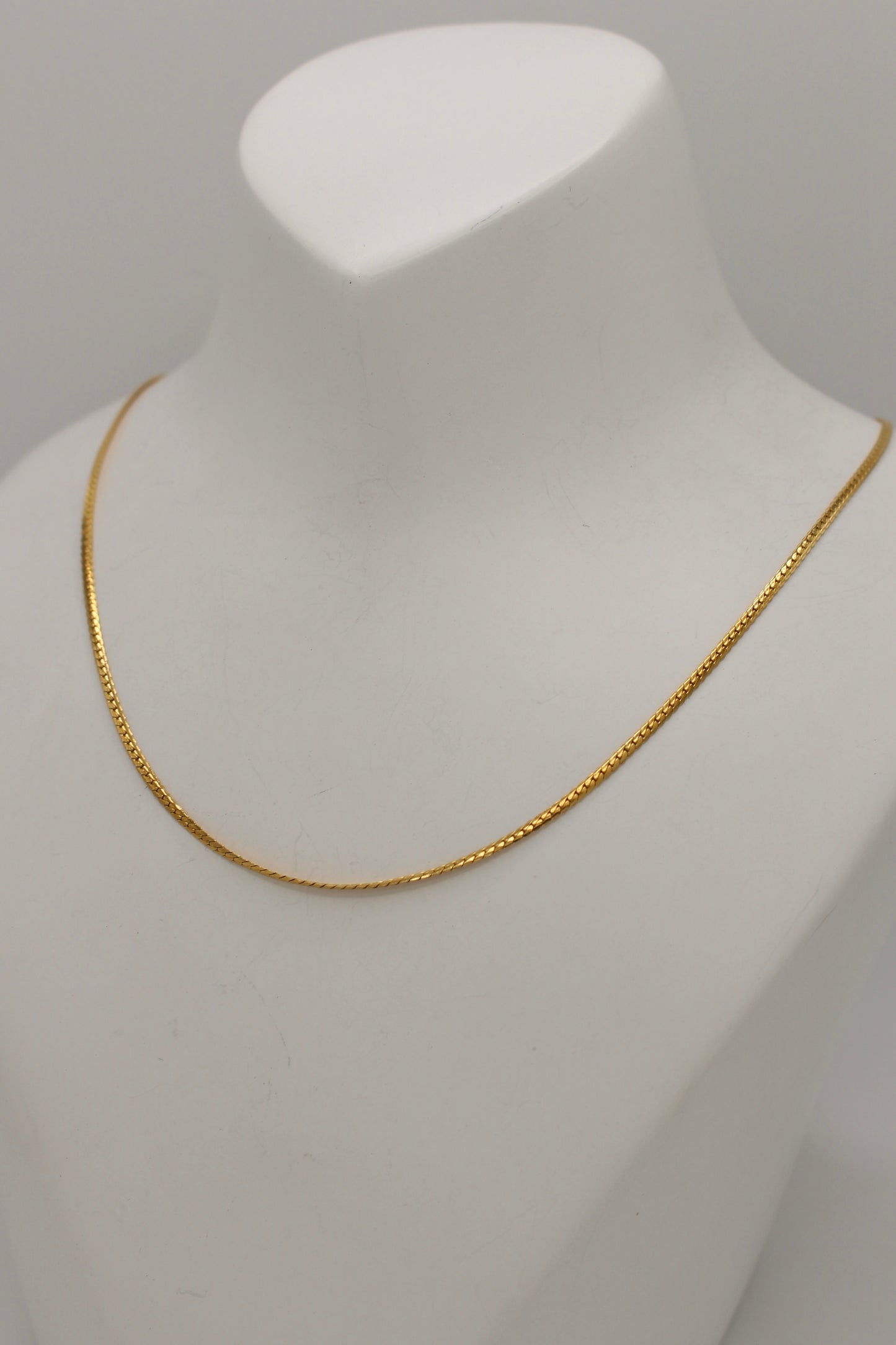 Jensen Necklace - 1mm – Aviv Collection